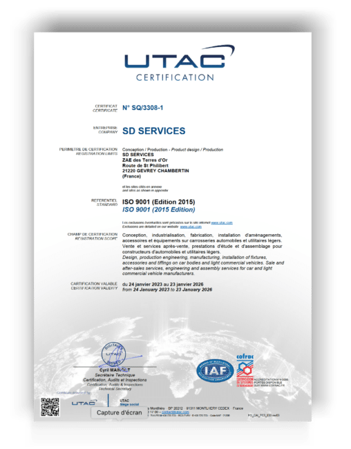 Certification ISO 9001 renouvelée au Site industriel | Aménagement ...